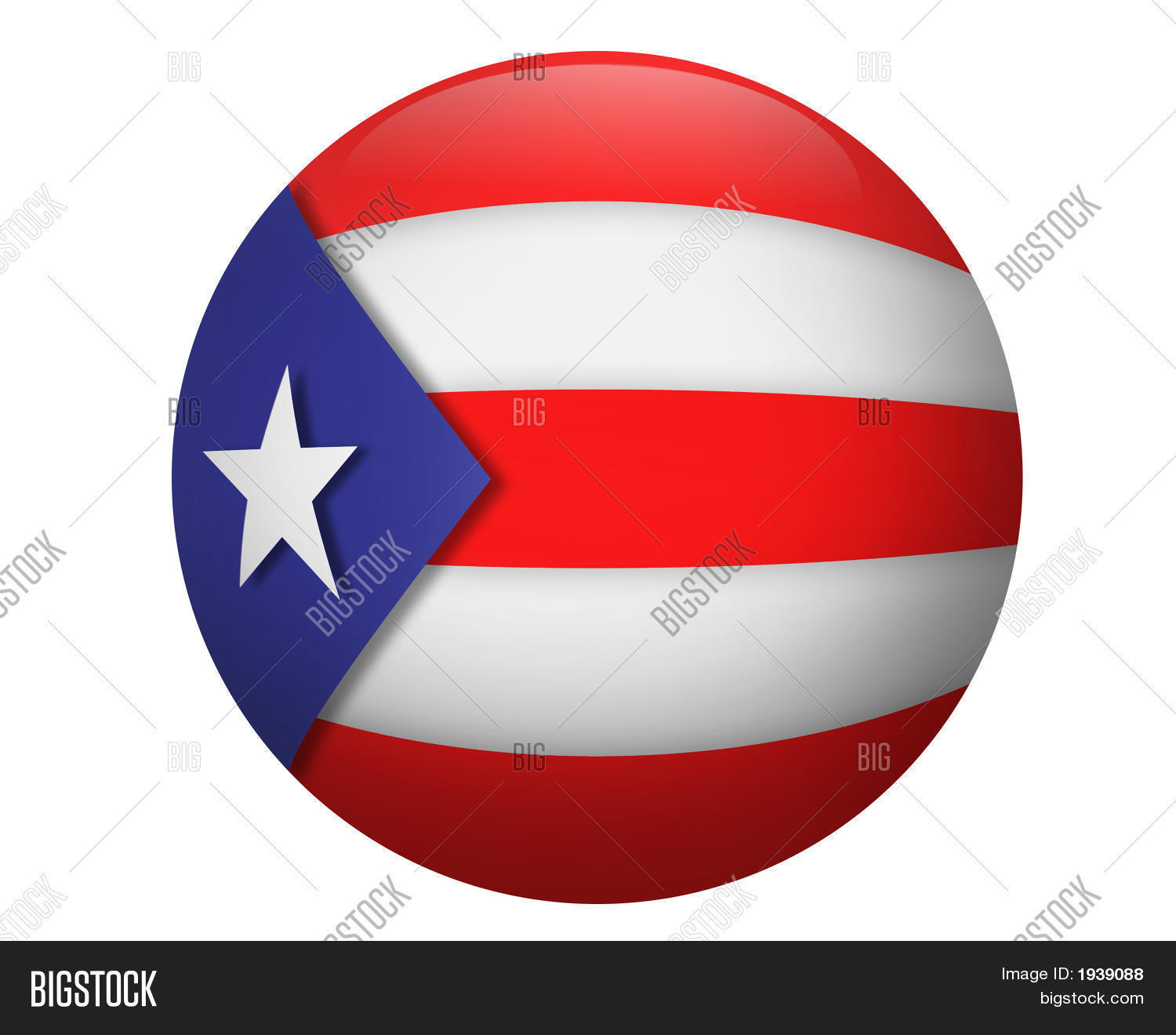 3D Flag Puerto Rico Image & Photo (Free Trial) | Bigstock