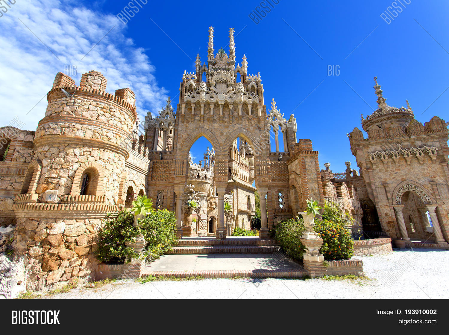 Colomares Castle Image & Photo (Free Trial) | Bigstock