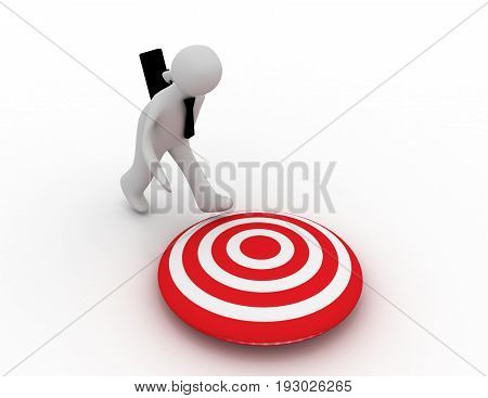 3d Man Target . 3d Image & Photo (Free Trial) | Bigstock