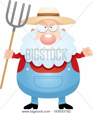Angry Farmer Cartoon Images, Illustrations & Vectors (Free) - Bigstock
