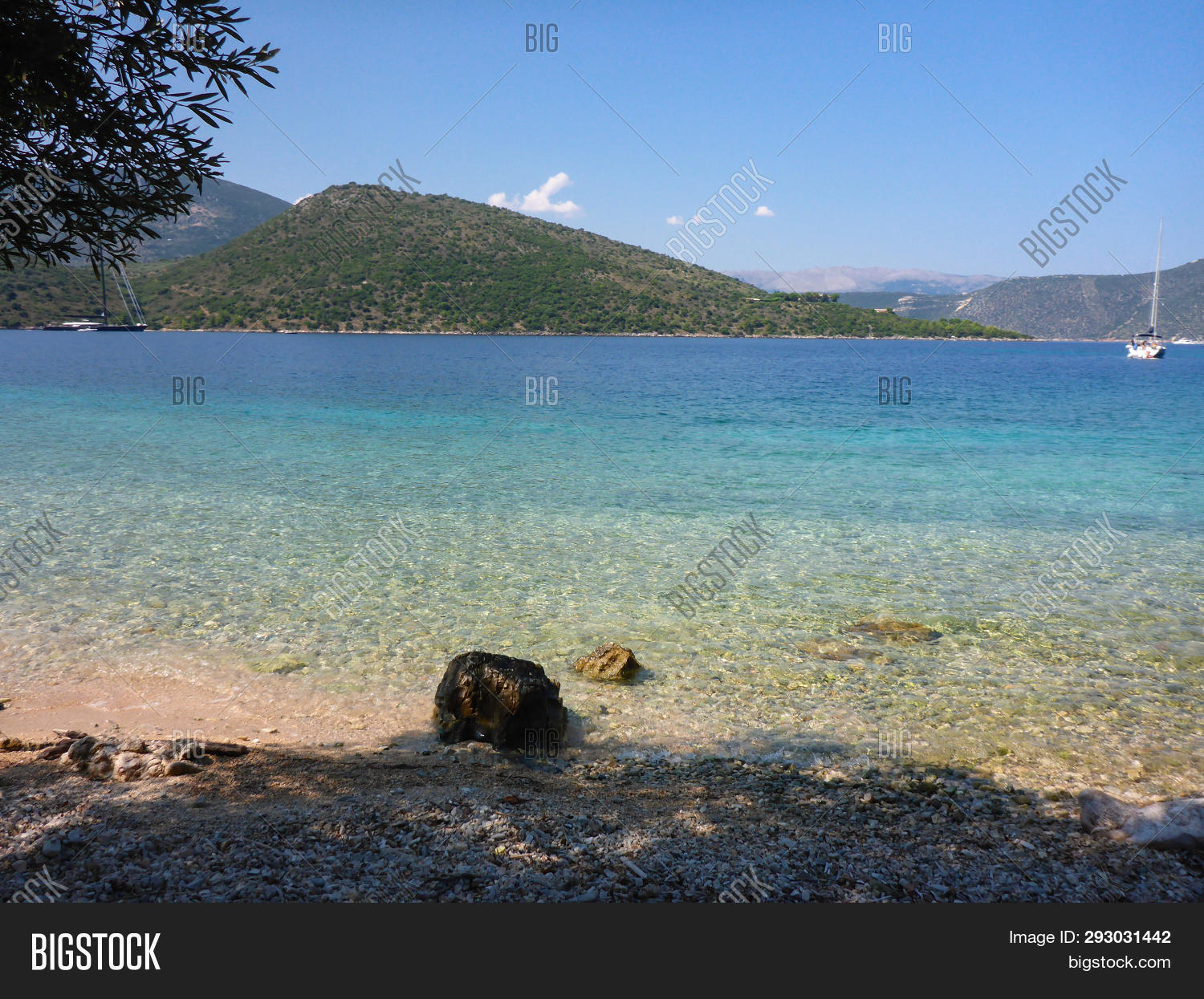 Lovely Pebbly Beach Image & Photo (Free Trial) | Bigstock