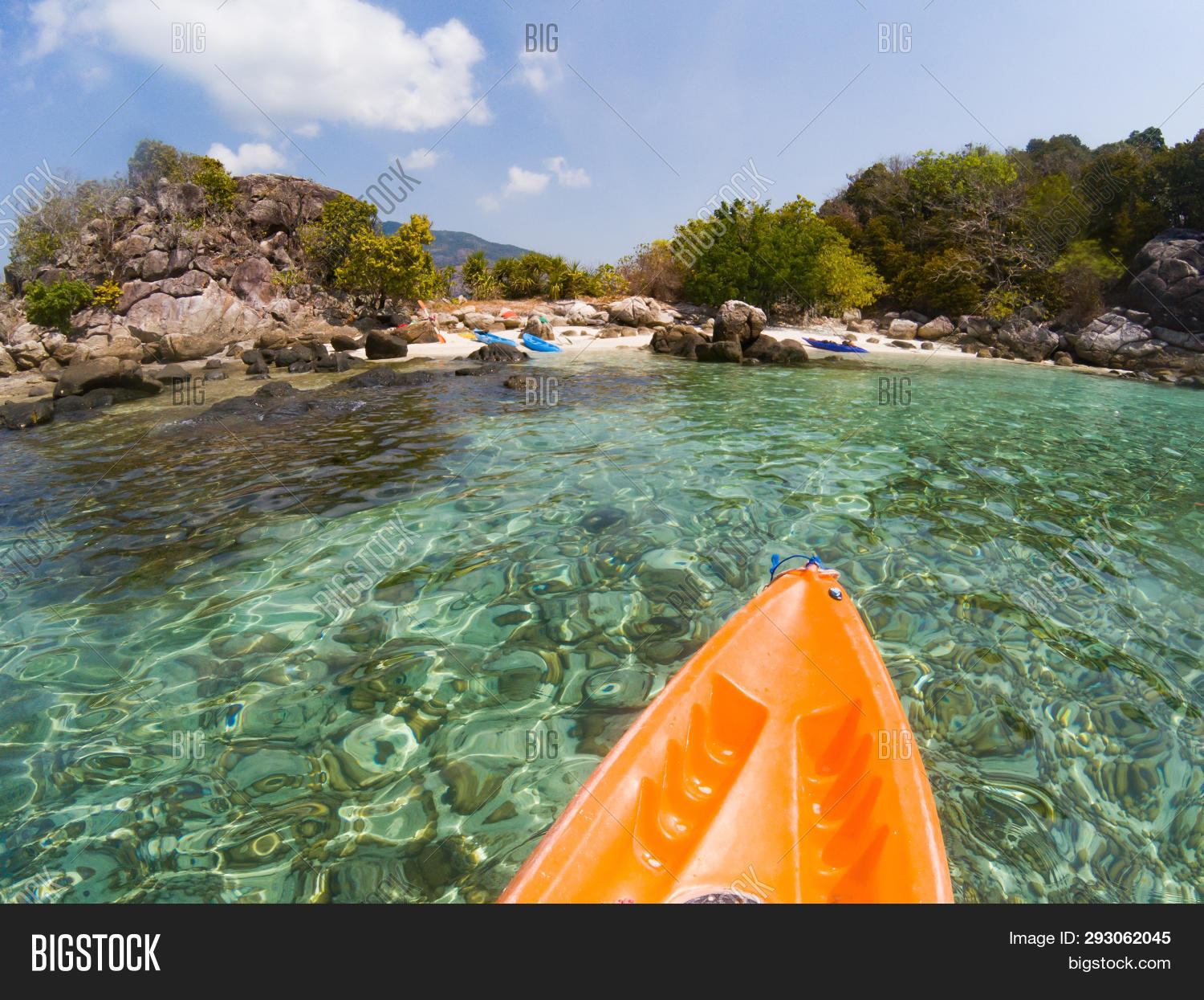 Kayaking Crystal Clear Image & Photo (Free Trial) | Bigstock