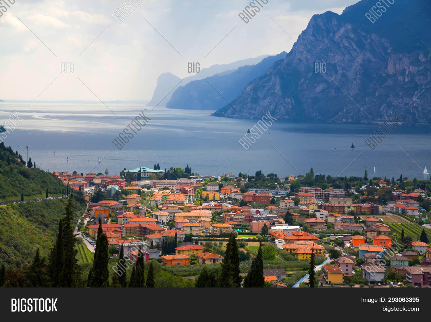 Lake Garda Sarca River Image & Photo (Free Trial) | Bigstock