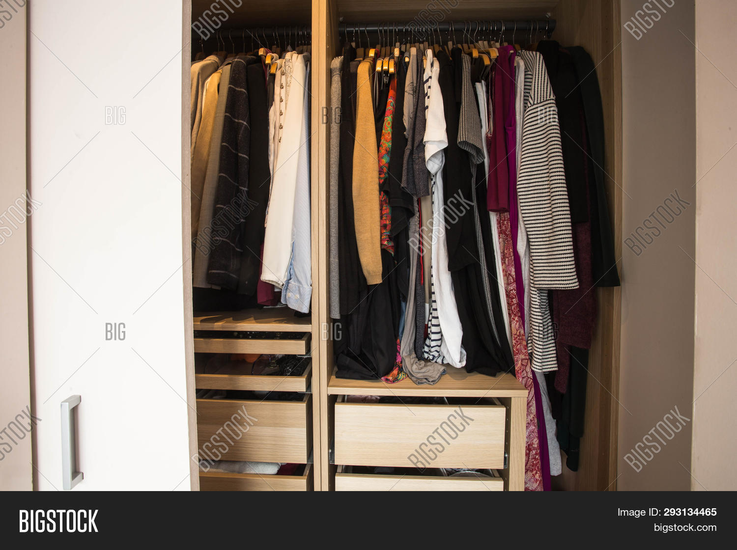 Wardrobe Messy Clothes Image & Photo (Free Trial) | Bigstock