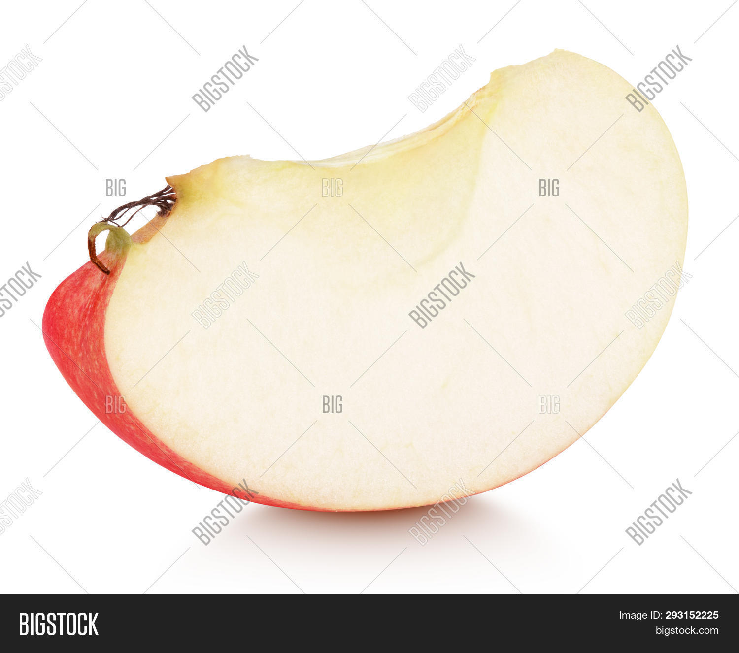 Imagen y foto Wedge Red Apple (prueba gratis) | Bigstock