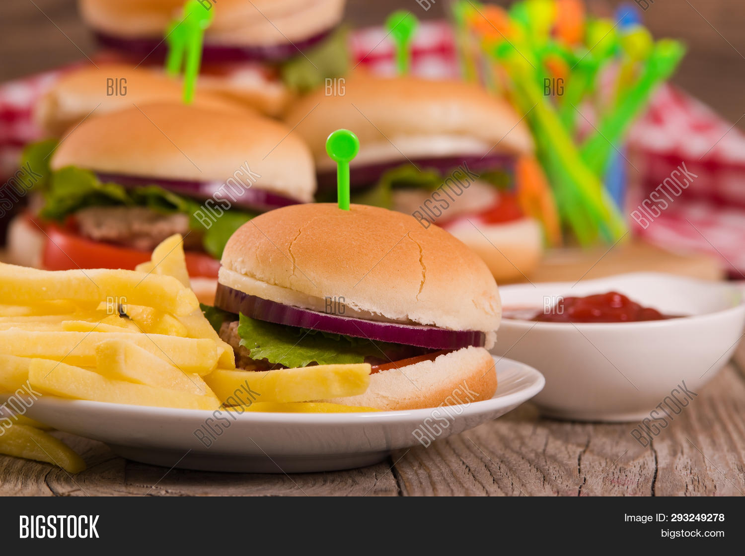 Mini Burgers French Image & Photo (Free Trial) | Bigstock