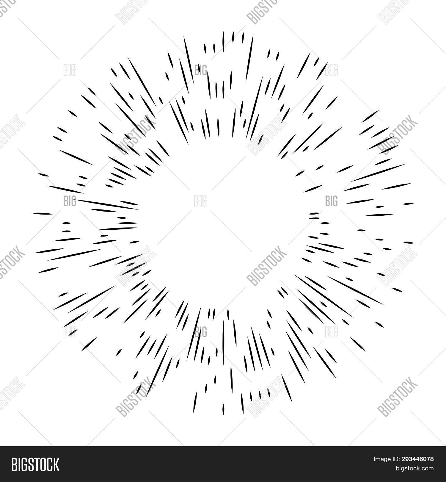 Retro Bursting Rays Vector & Photo (Free Trial) | Bigstock