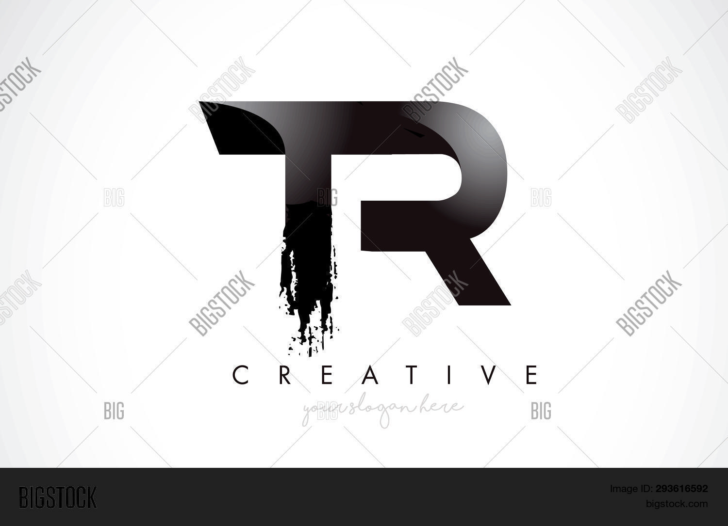 Tr Letter Design Vector & Photo (Free Trial) | Bigstock