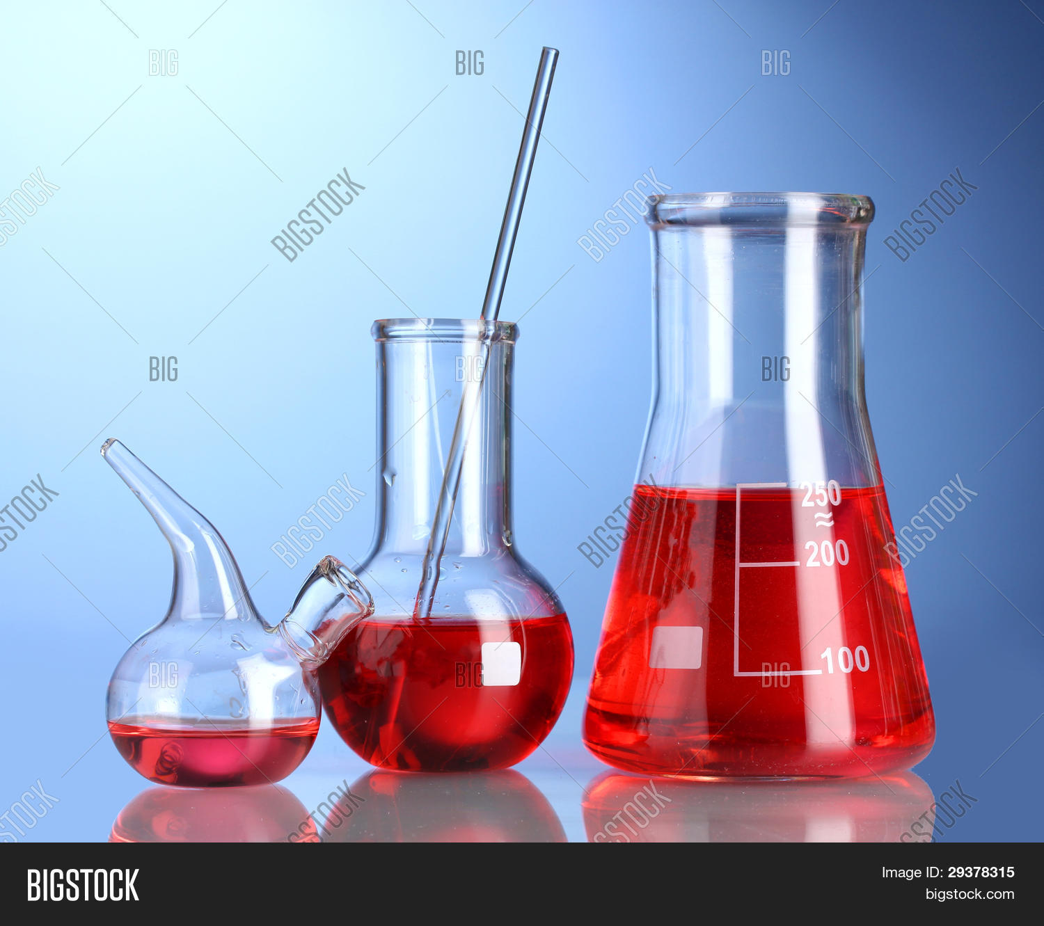Three Flasks Red Image & Photo (Free Trial) | Bigstock