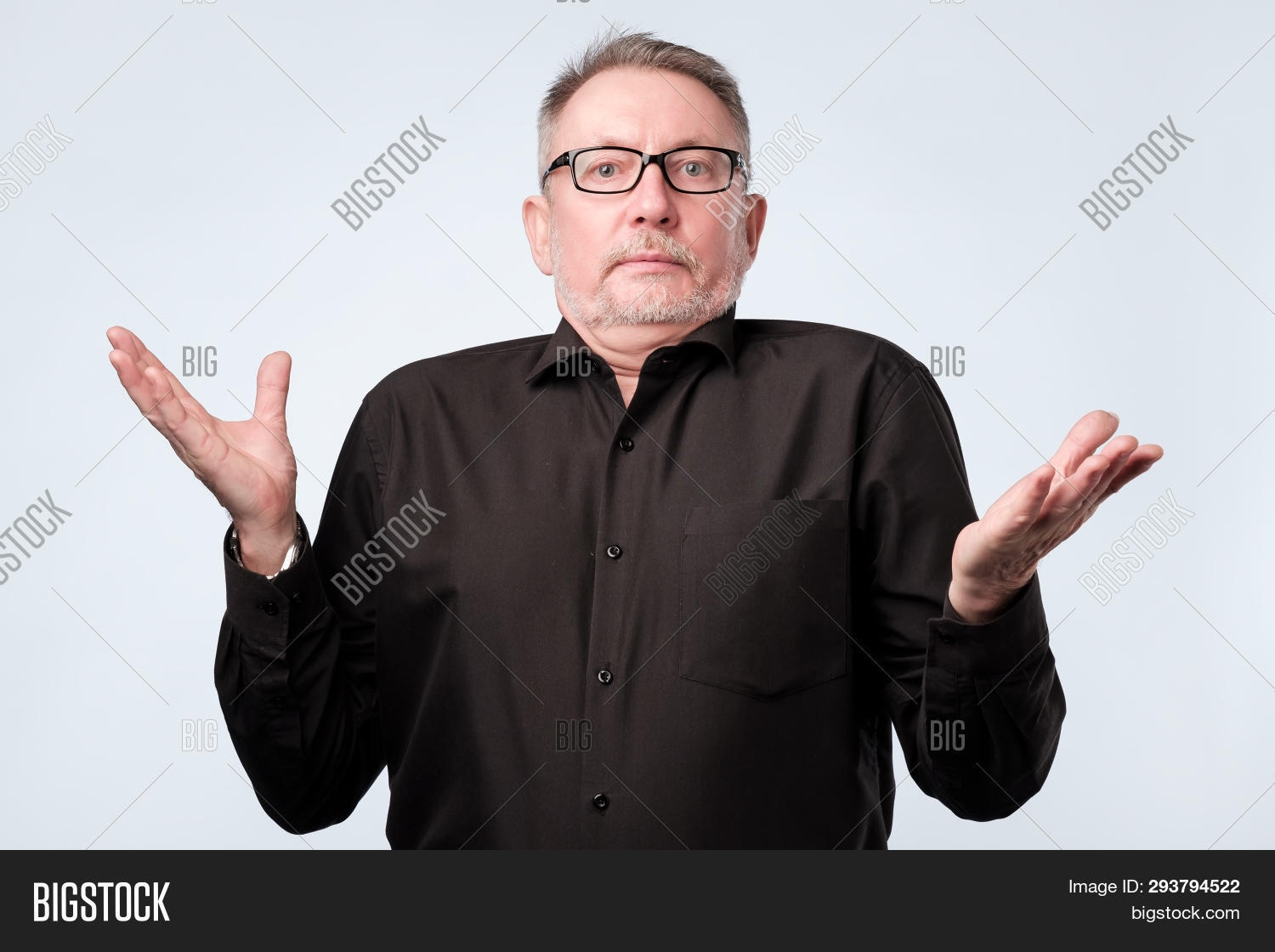 Doubtful Senior Man Image & Photo (Free Trial) | Bigstock