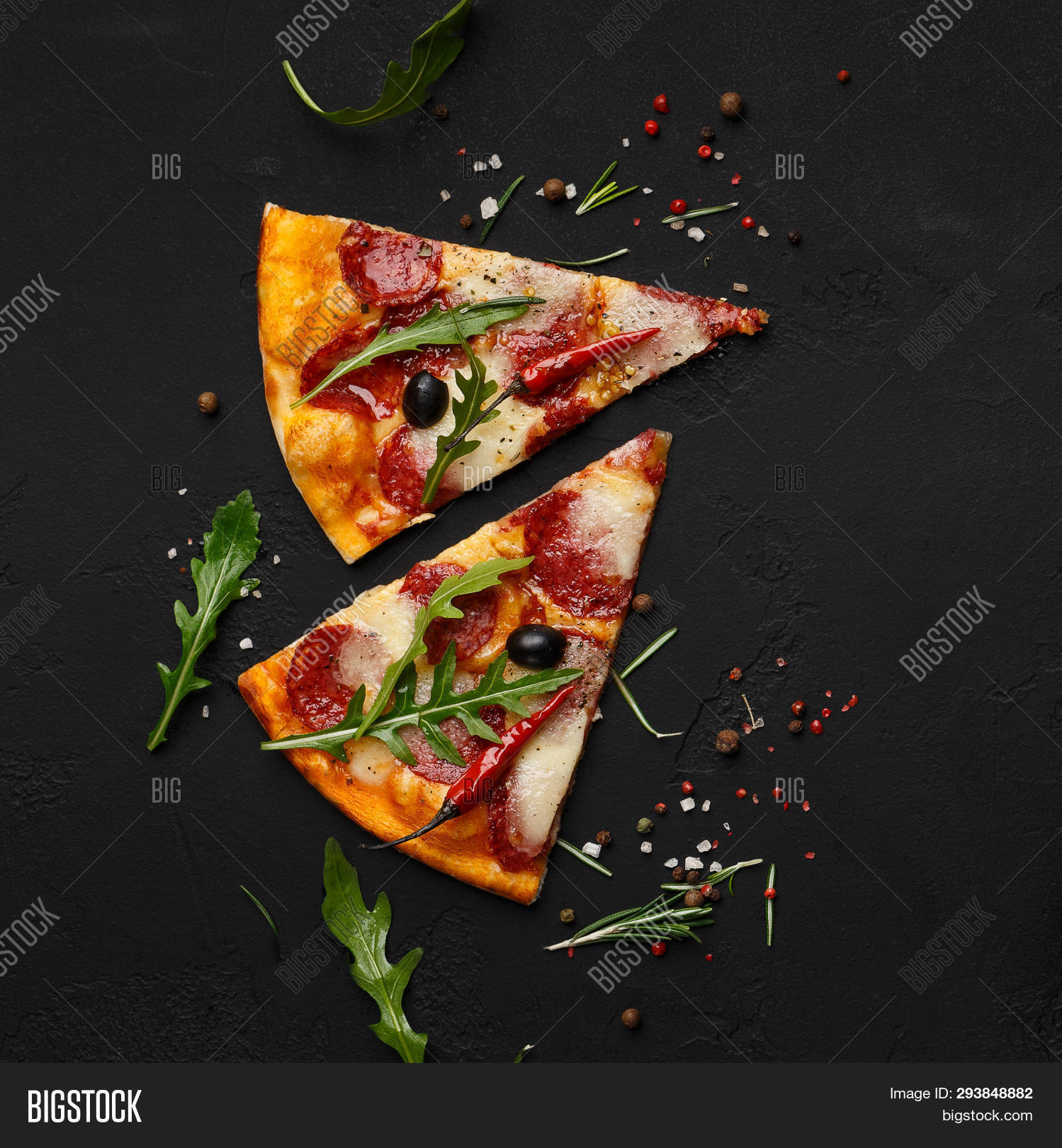 Pizza Slices Rocket Image & Photo (Free Trial) | Bigstock