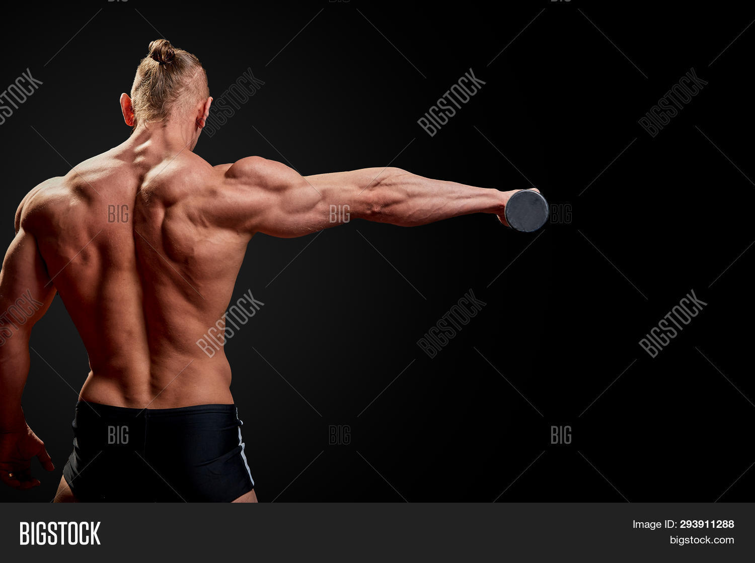 Athletic Man Posing. Image & Photo (Free Trial) | Bigstock