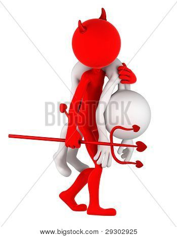Devil Carrying Image & Photo (Free Trial) | Bigstock