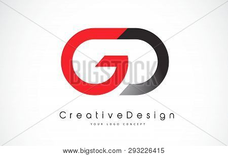 Red Black Gd G D Vector & Photo (Free Trial) | Bigstock