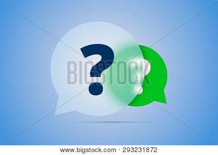 Two Question Marks Vector & Photo (Free Trial) | Bigstock
