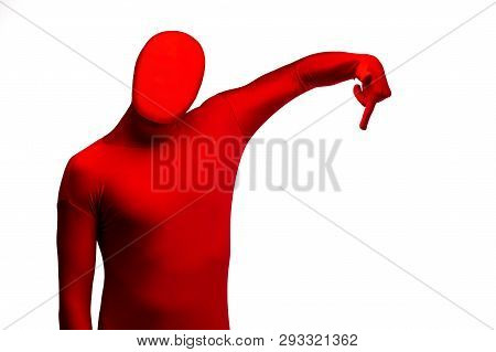 Red Man Pointing Image & Photo (Free Trial) | Bigstock