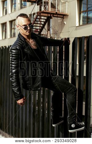 Portrait Punk Man On Image & Photo (Free Trial) | Bigstock