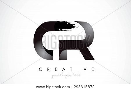 Cr Letter Design Vector & Photo (Free Trial) | Bigstock