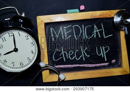 Words Medical Check Image & Photo (Free Trial) | Bigstock