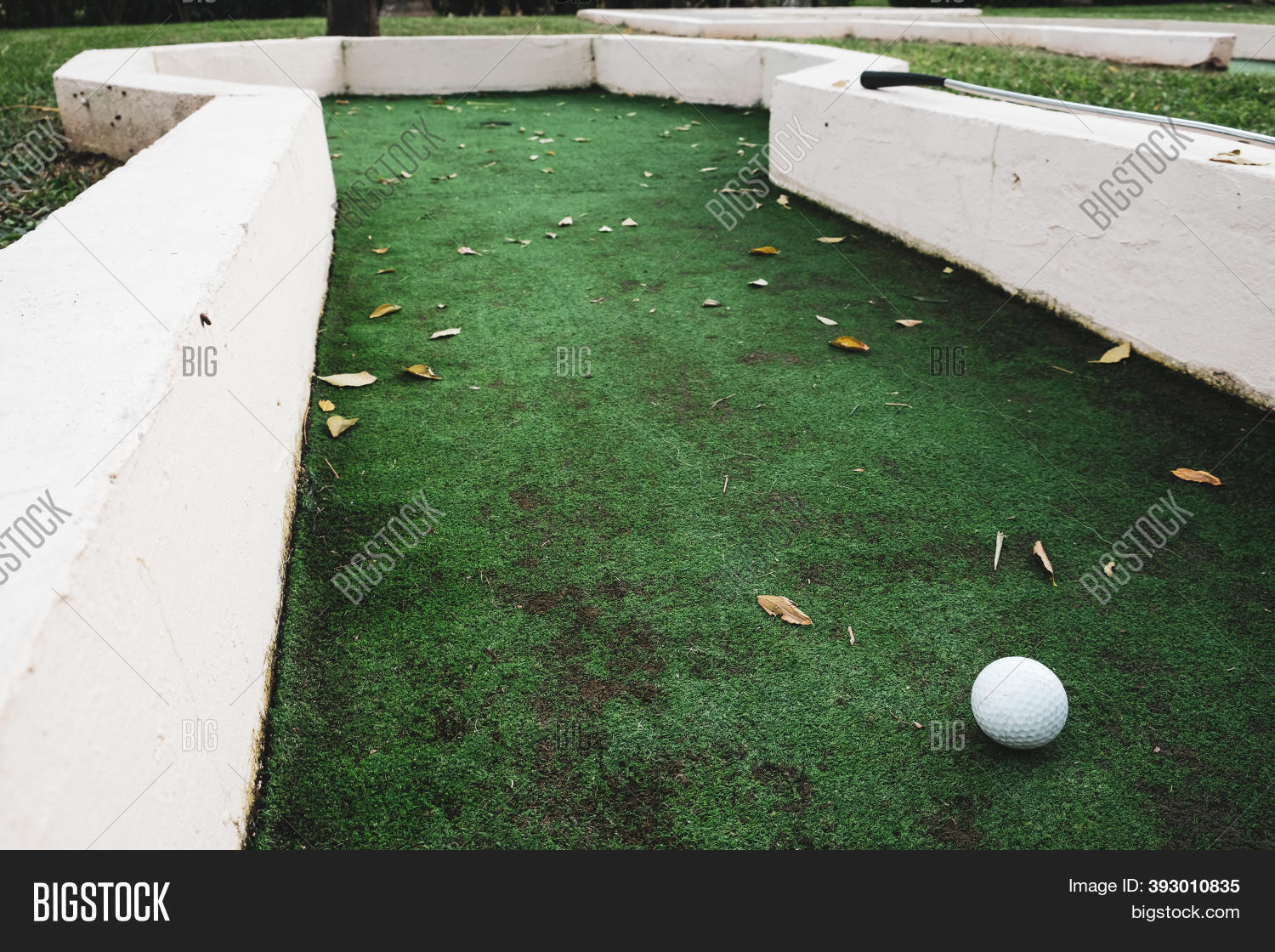 White Ball Golf Course Image & Photo (Free Trial) | Bigstock