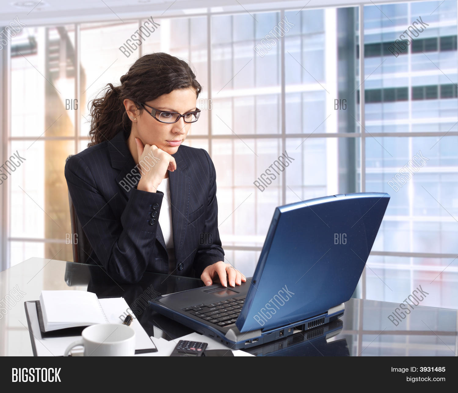 Female Office Worker Image & Photo (Free Trial) | Bigstock