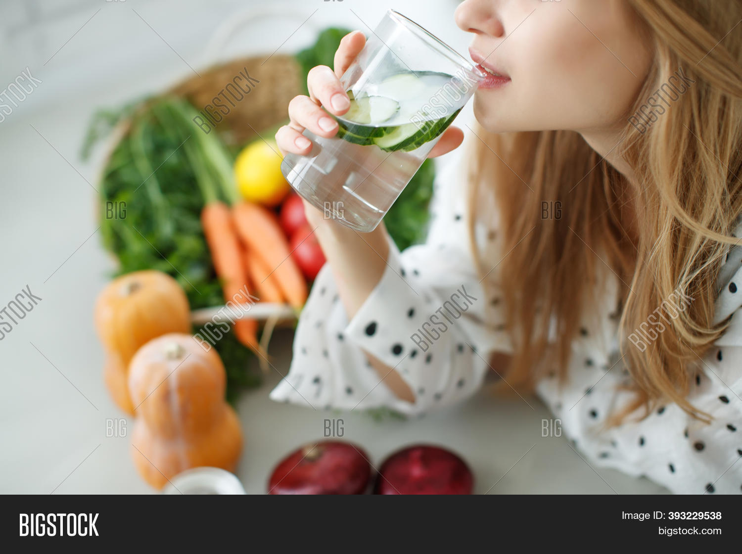 Young Woman Drinking Image & Photo (Free Trial) | Bigstock