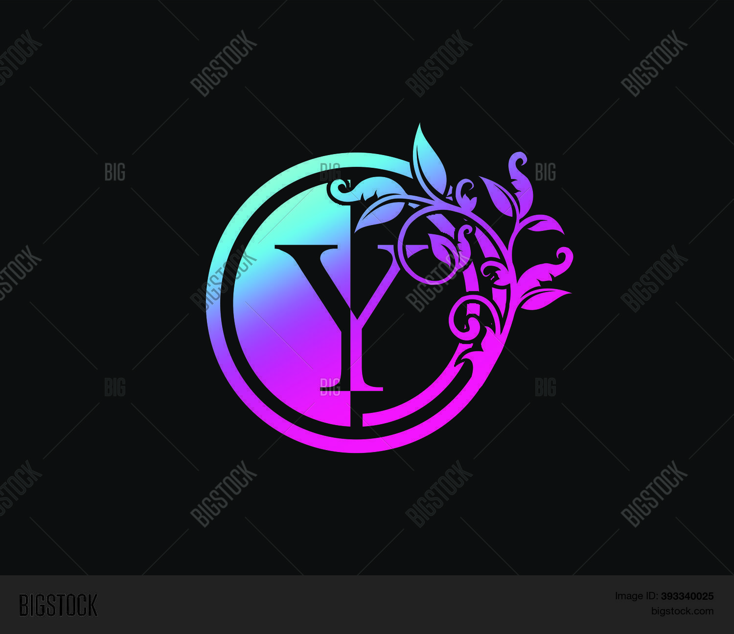 Circle Y Letter Vector & Photo (Free Trial) | Bigstock