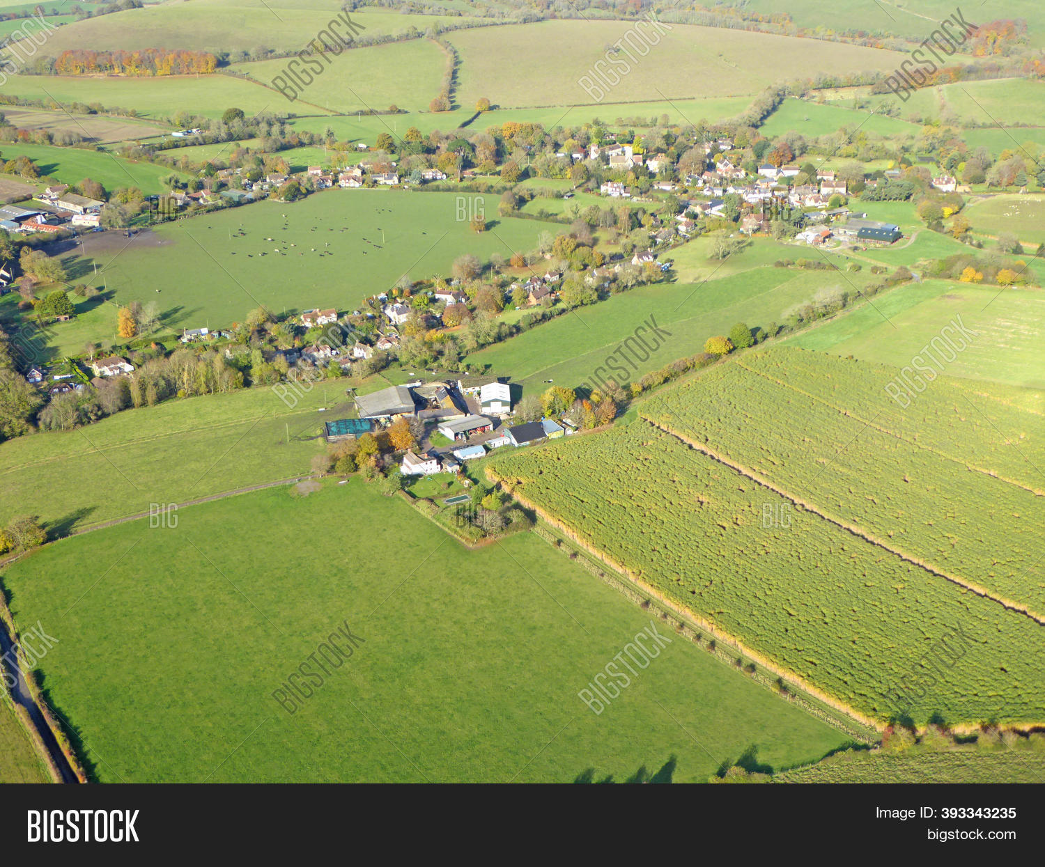 Aerial View Fields Image & Photo (Free Trial) | Bigstock