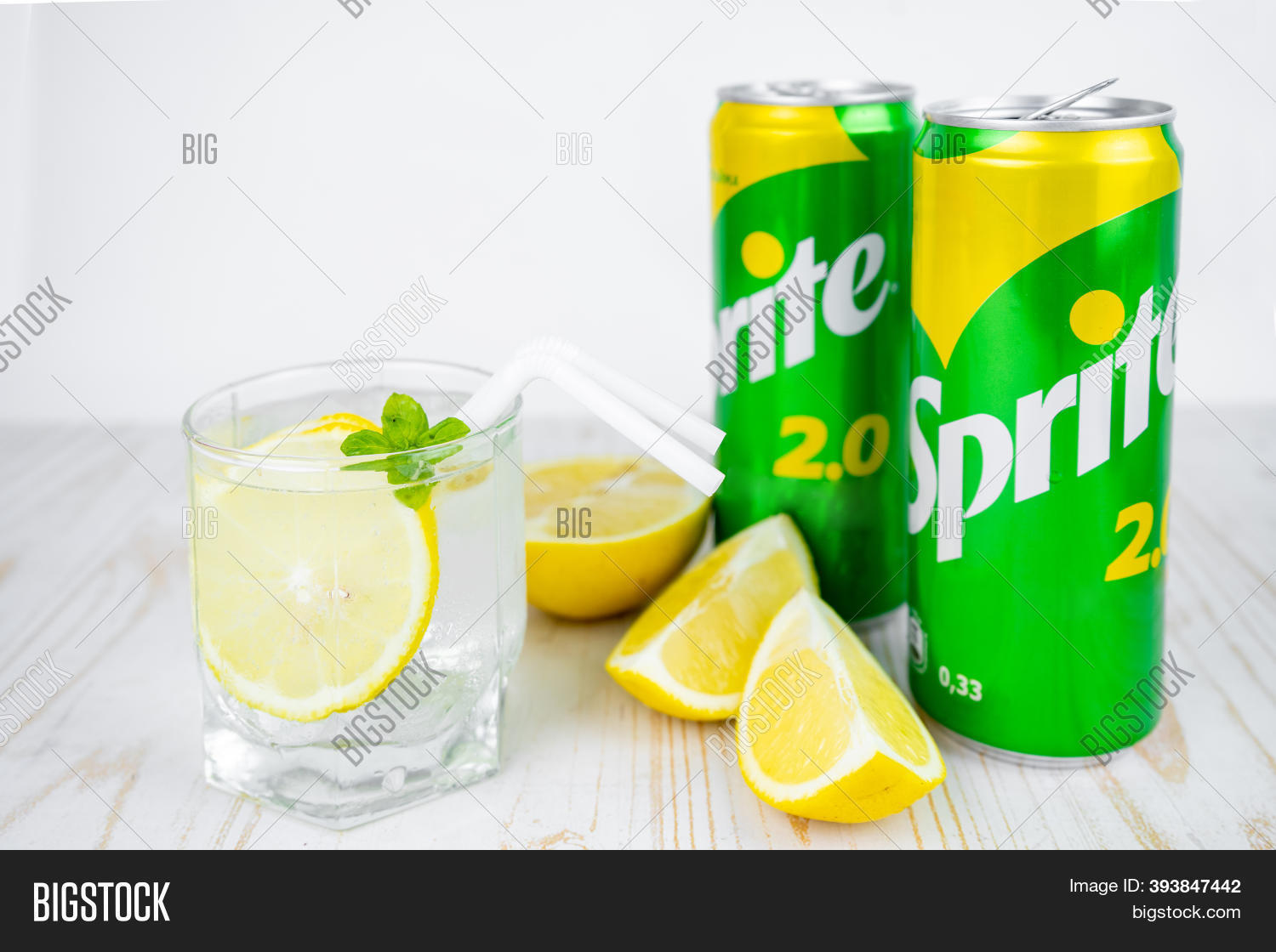 Sprite In A Glass