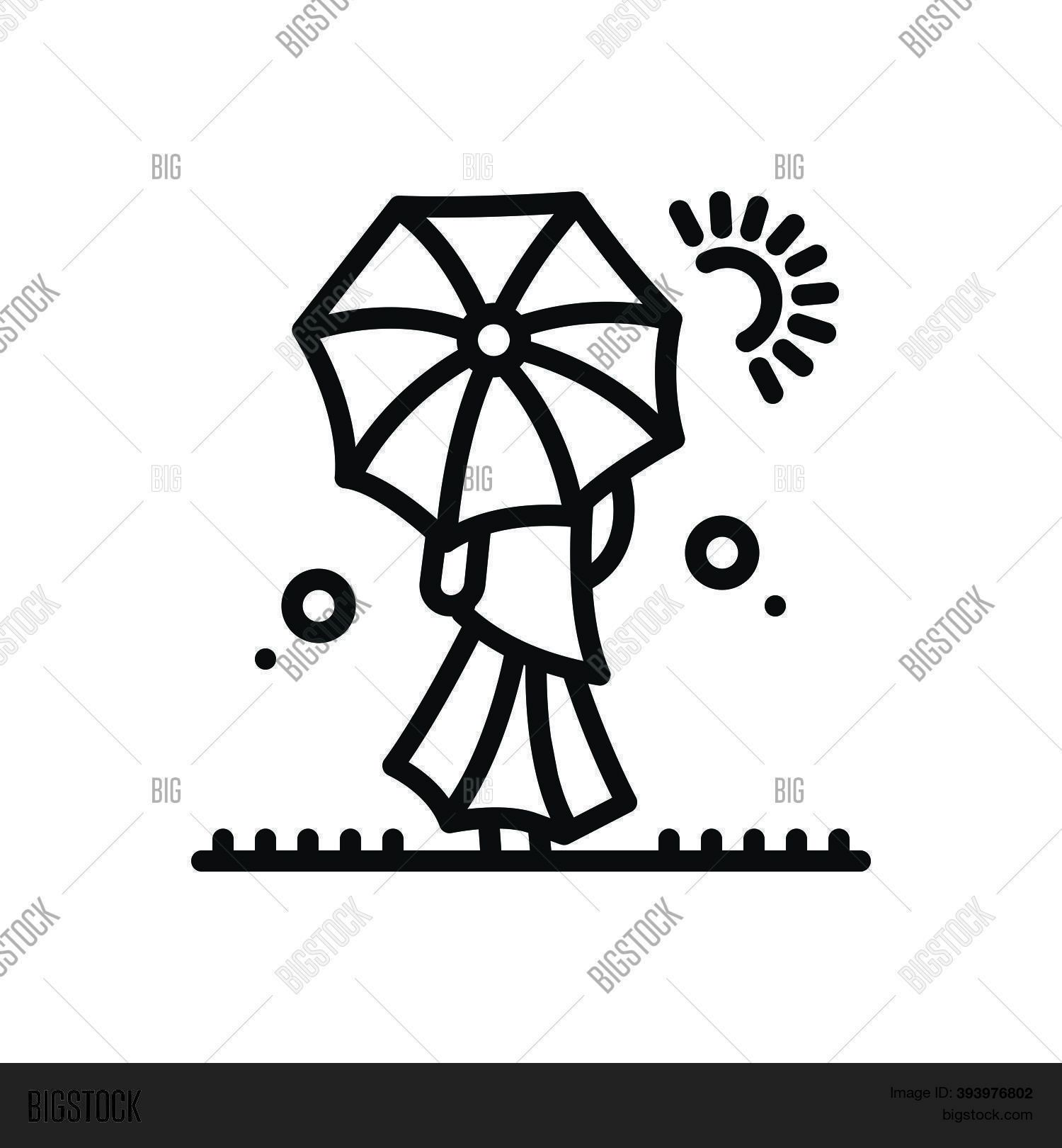 Black Line Icon Art Vector & Photo (Free Trial) | Bigstock