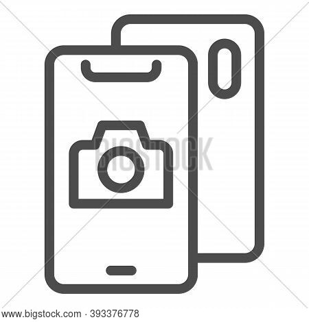 Camera Back View Vector