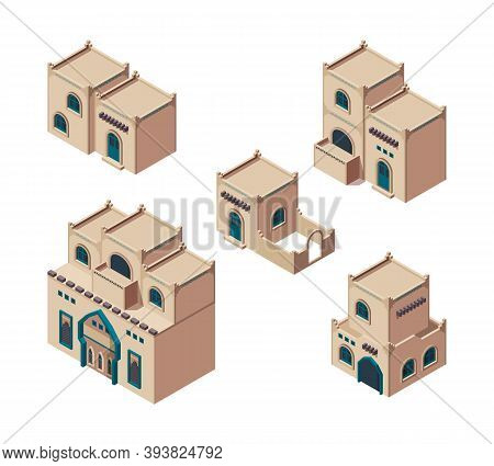 Arabic Houses. Vector & Photo (Free Trial) | Bigstock