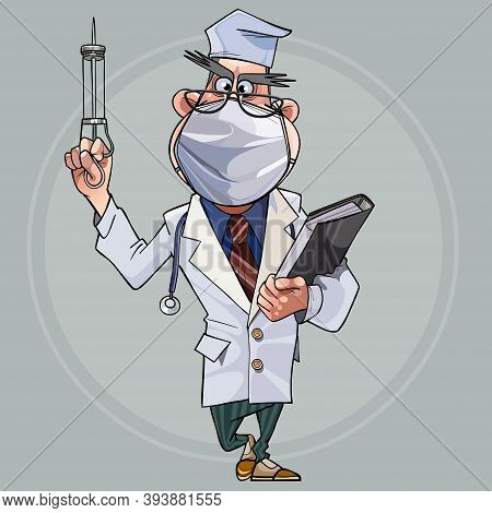 Funny Cartoon Doctor Vector & Photo (Free Trial) | Bigstock
