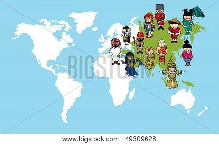 Asian People Cartoons Vector & Photo (Free Trial) | Bigstock