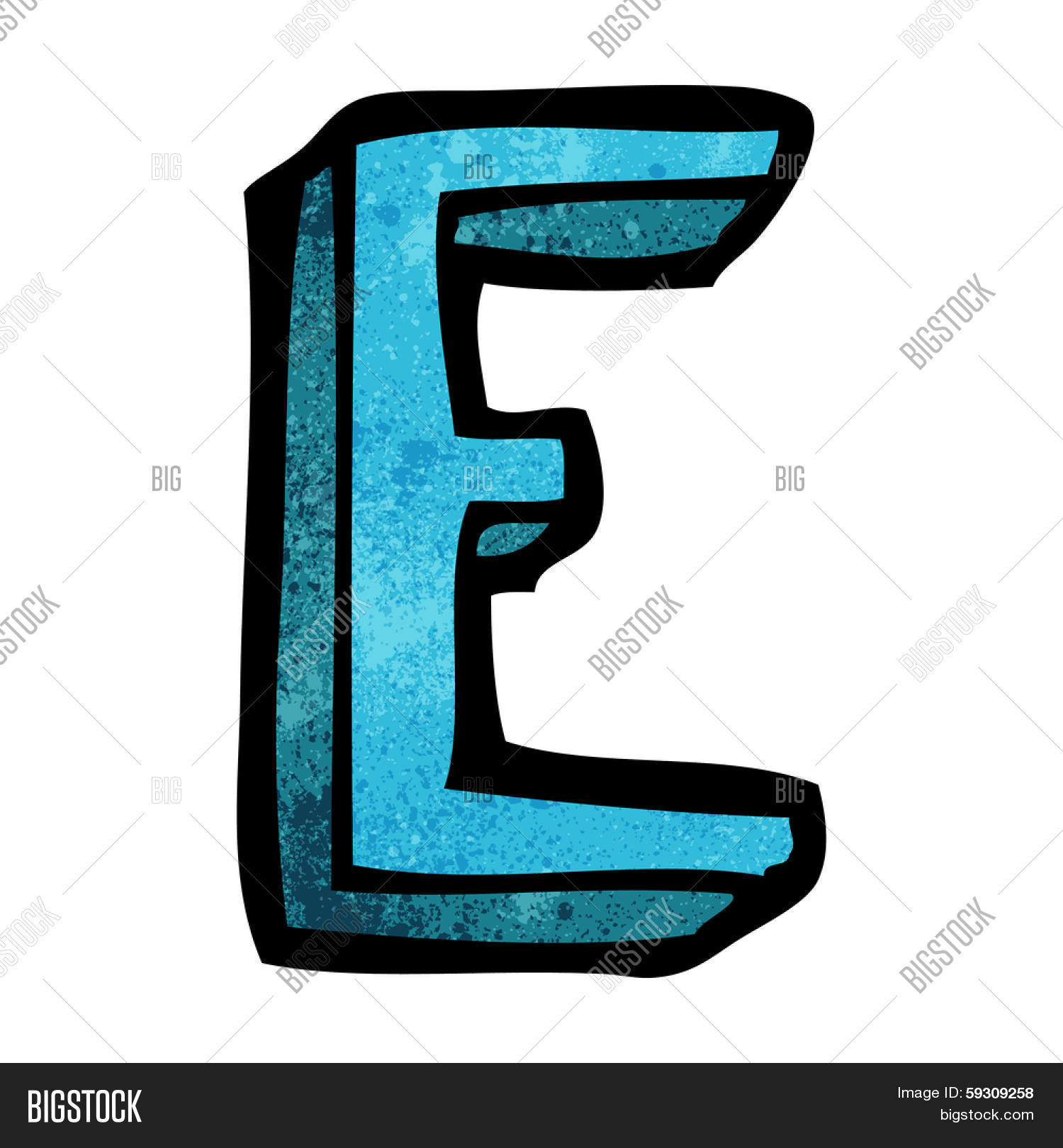 Cartoon Letter Vector & Photo (Free Trial) | Bigstock