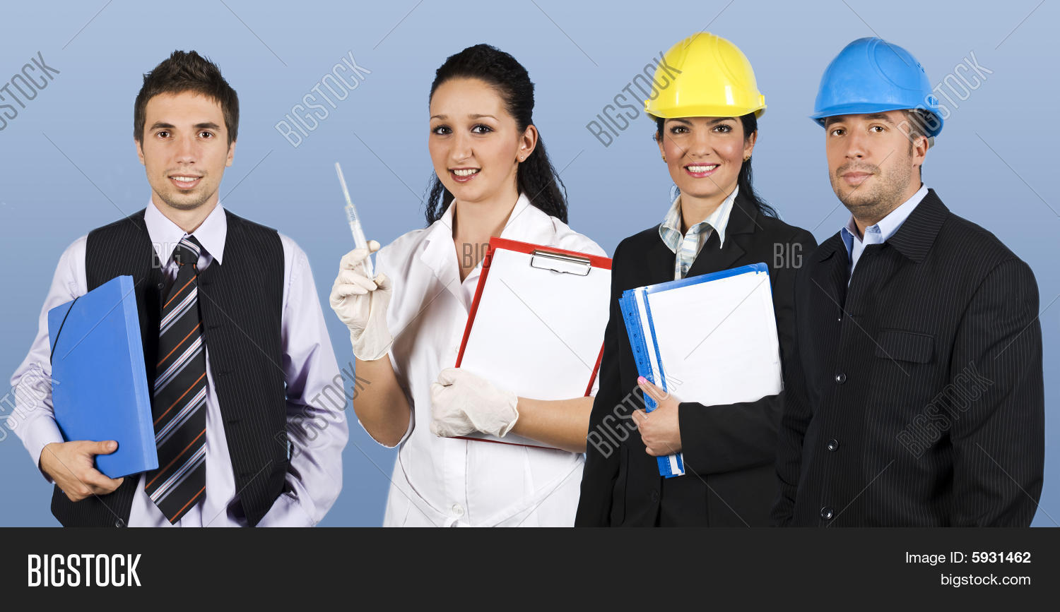 Workers People Group Image & Photo (Free Trial) | Bigstock