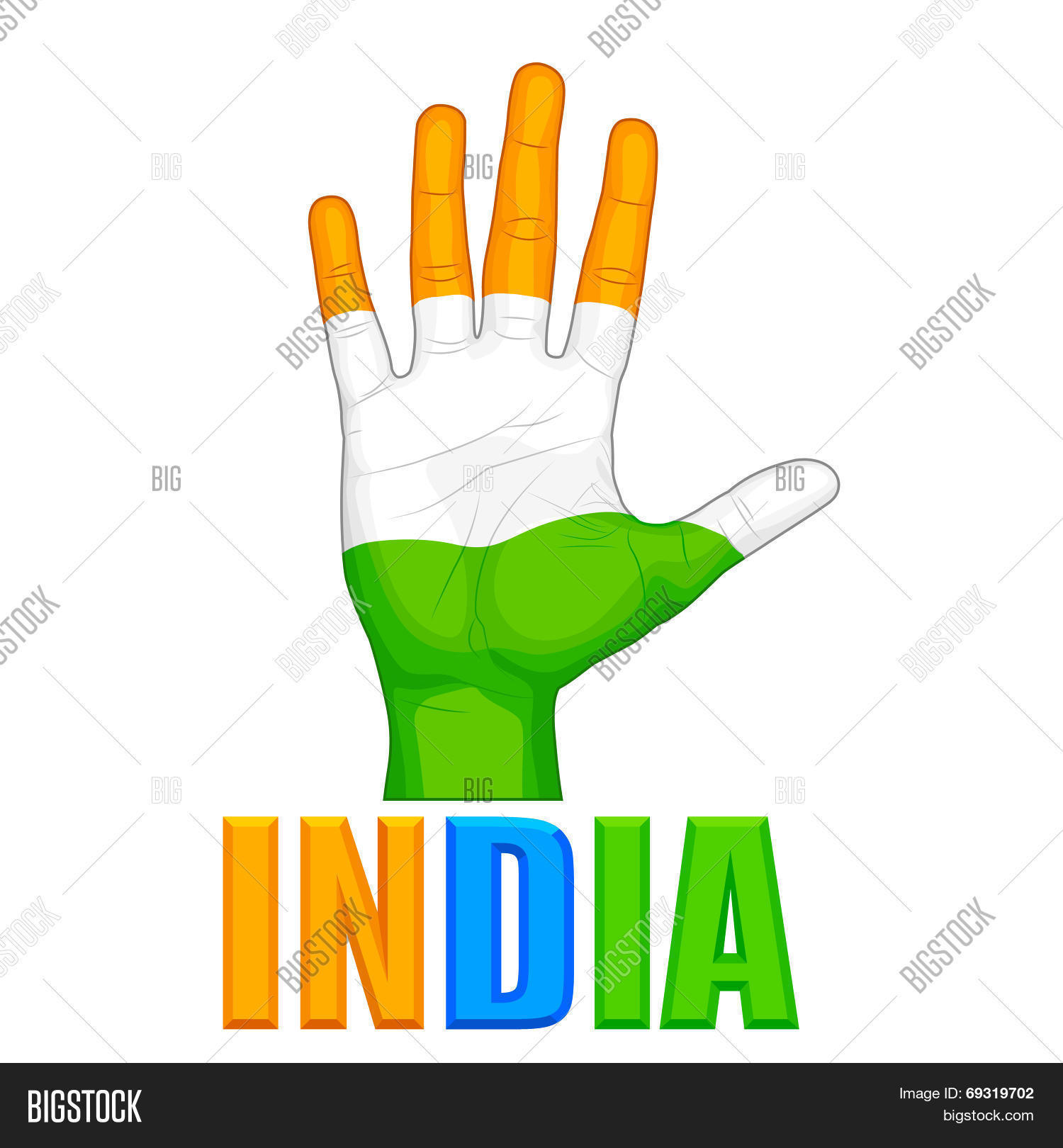 Hand Painted Indian Vector & Photo (Free Trial) | Bigstock