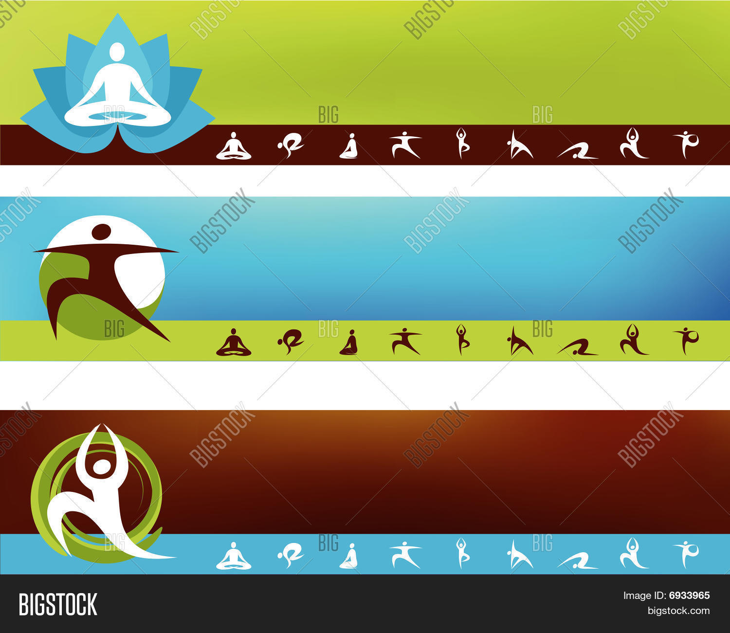 Yoga Background Vector & Photo (Free Trial) | Bigstock