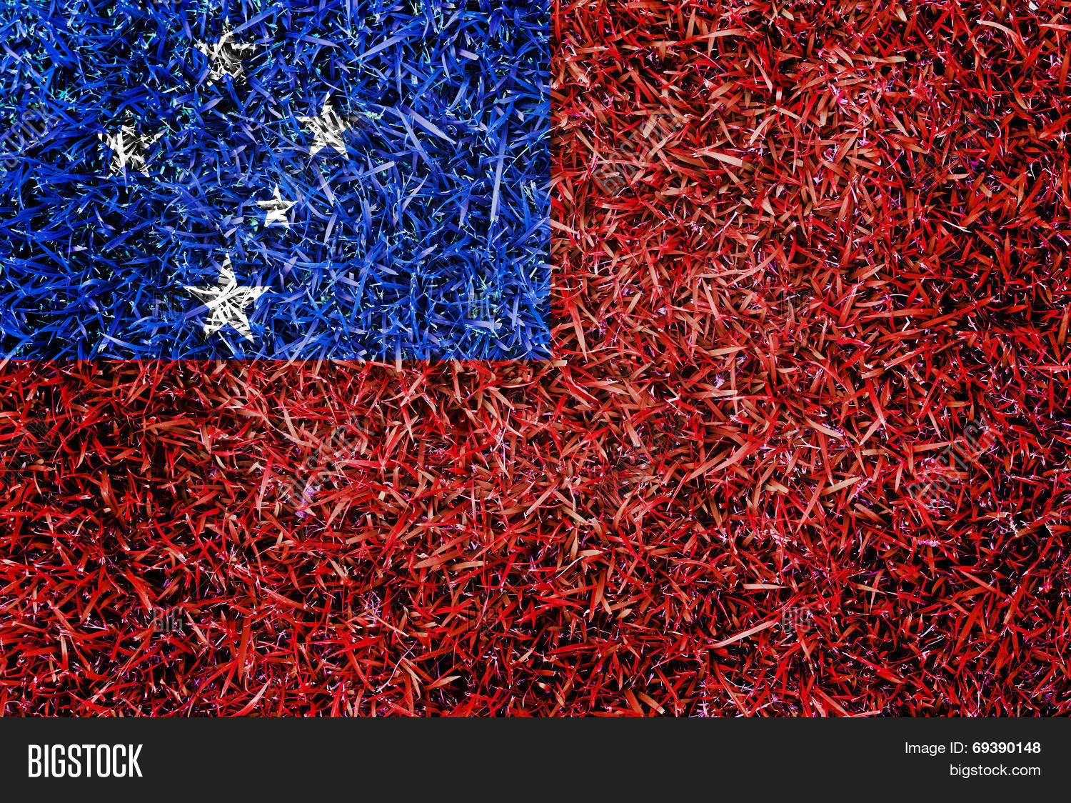 Samoa Flag Color Grass Image & Photo (Free Trial) | Bigstock