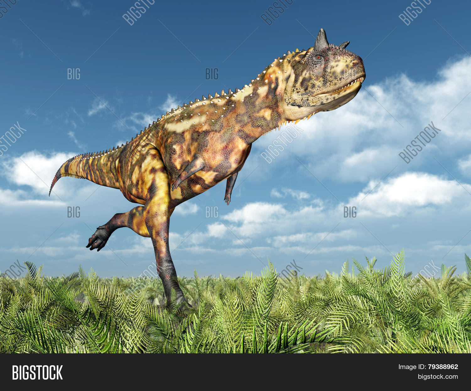 Dinosaur Carnotaurus Image & Photo (Free Trial) | Bigstock
