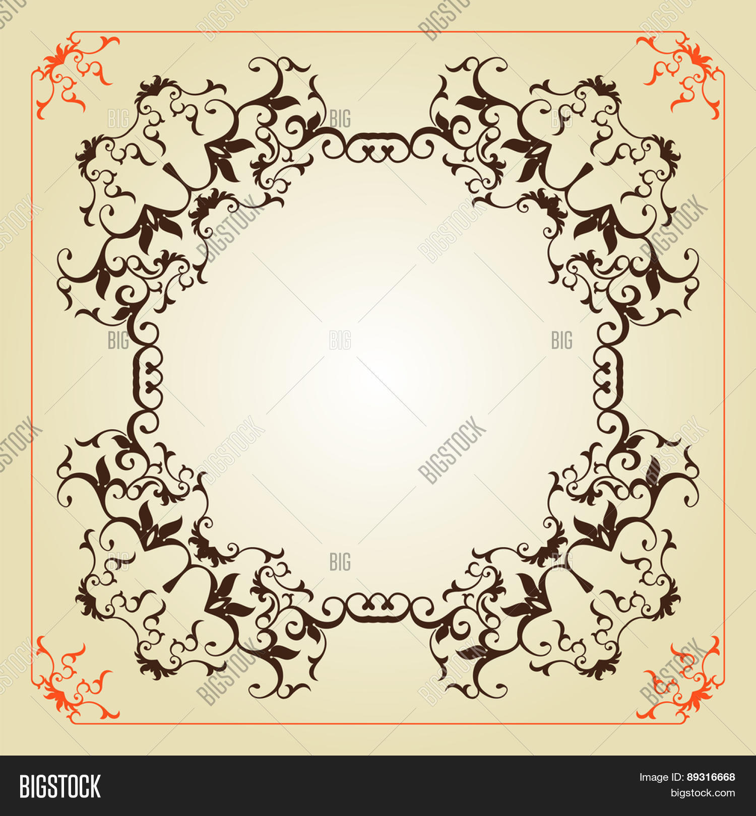 Frame Border Design Vector & Photo (Free Trial) | Bigstock