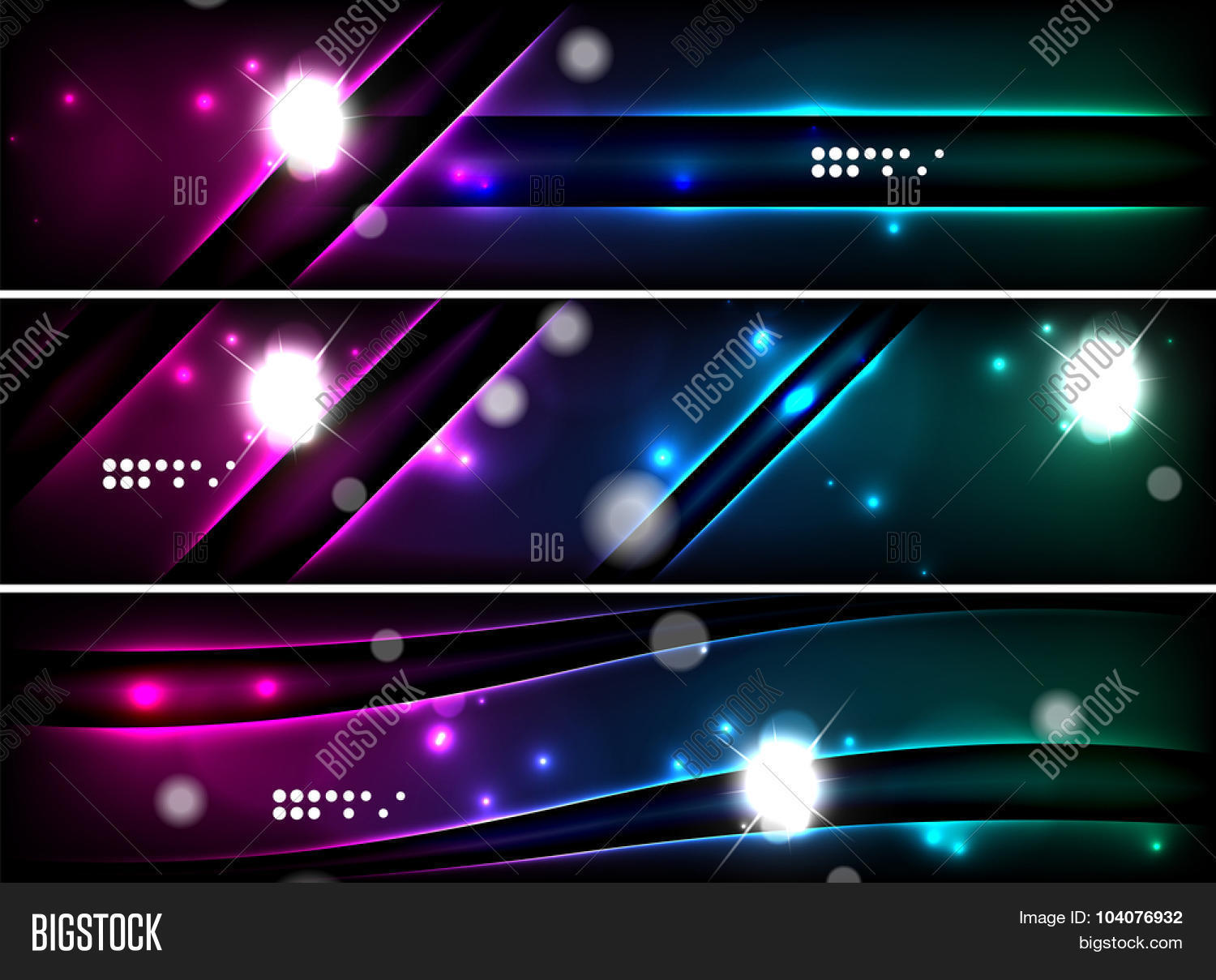 Set Banner, Header Vector & Photo (Free Trial) | Bigstock