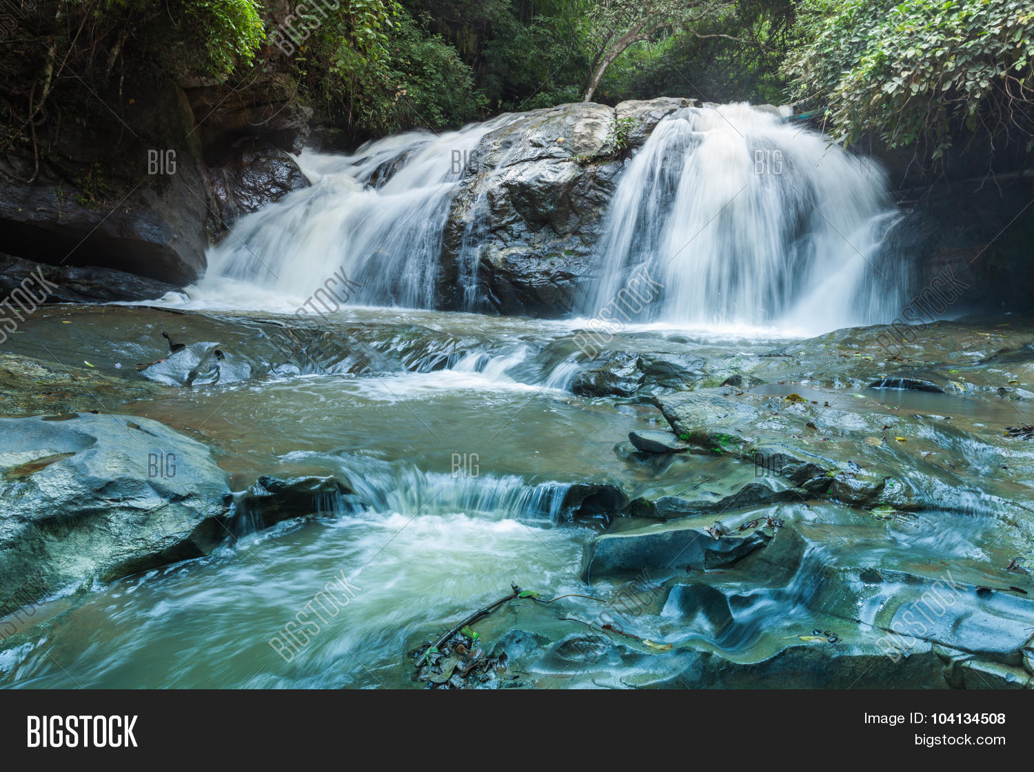 Mae Sa Waterfall Image & Photo (Free Trial) | Bigstock