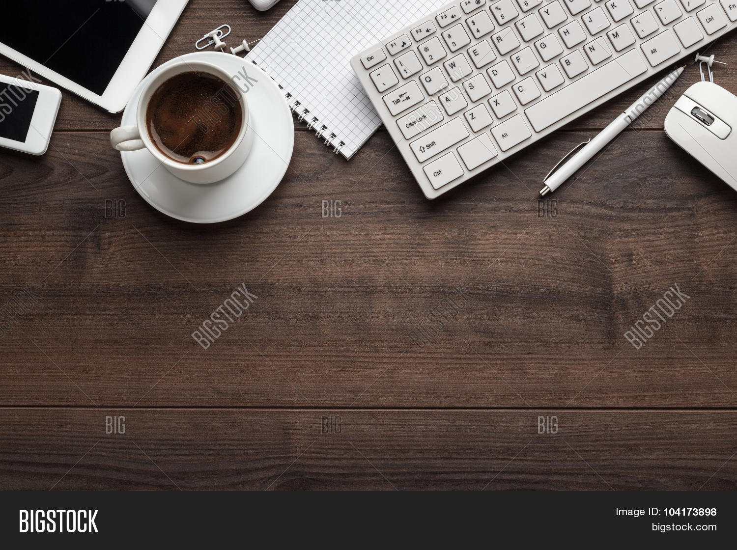 Overhead Office Table Image & Photo (Free Trial) | Bigstock