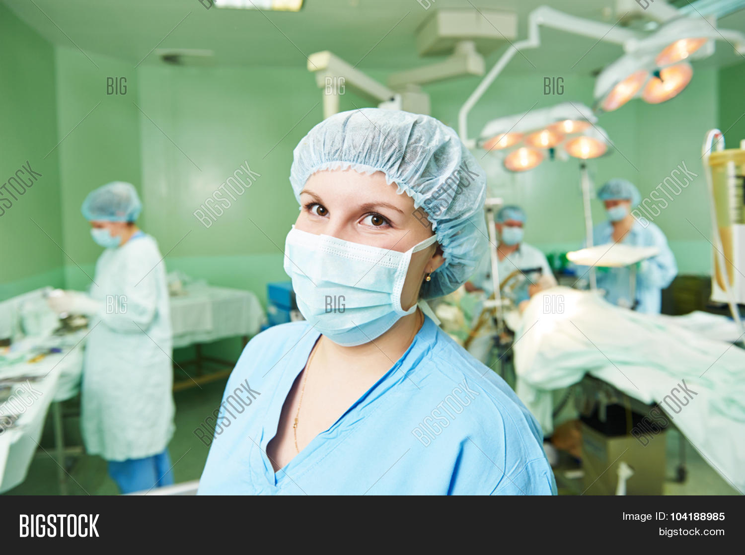 Surgery Nurse Portrait Image & Photo (Free Trial) | Bigstock