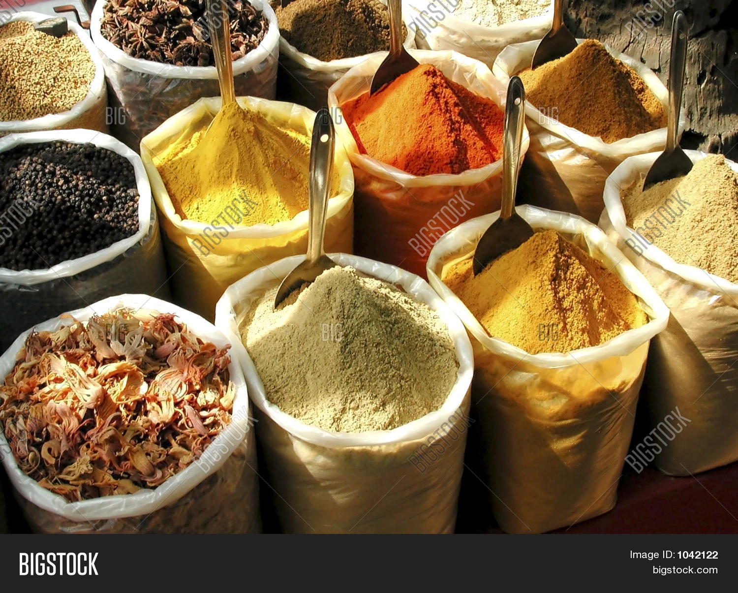 Indian Spices Large Image & Photo (Free Trial) | Bigstock