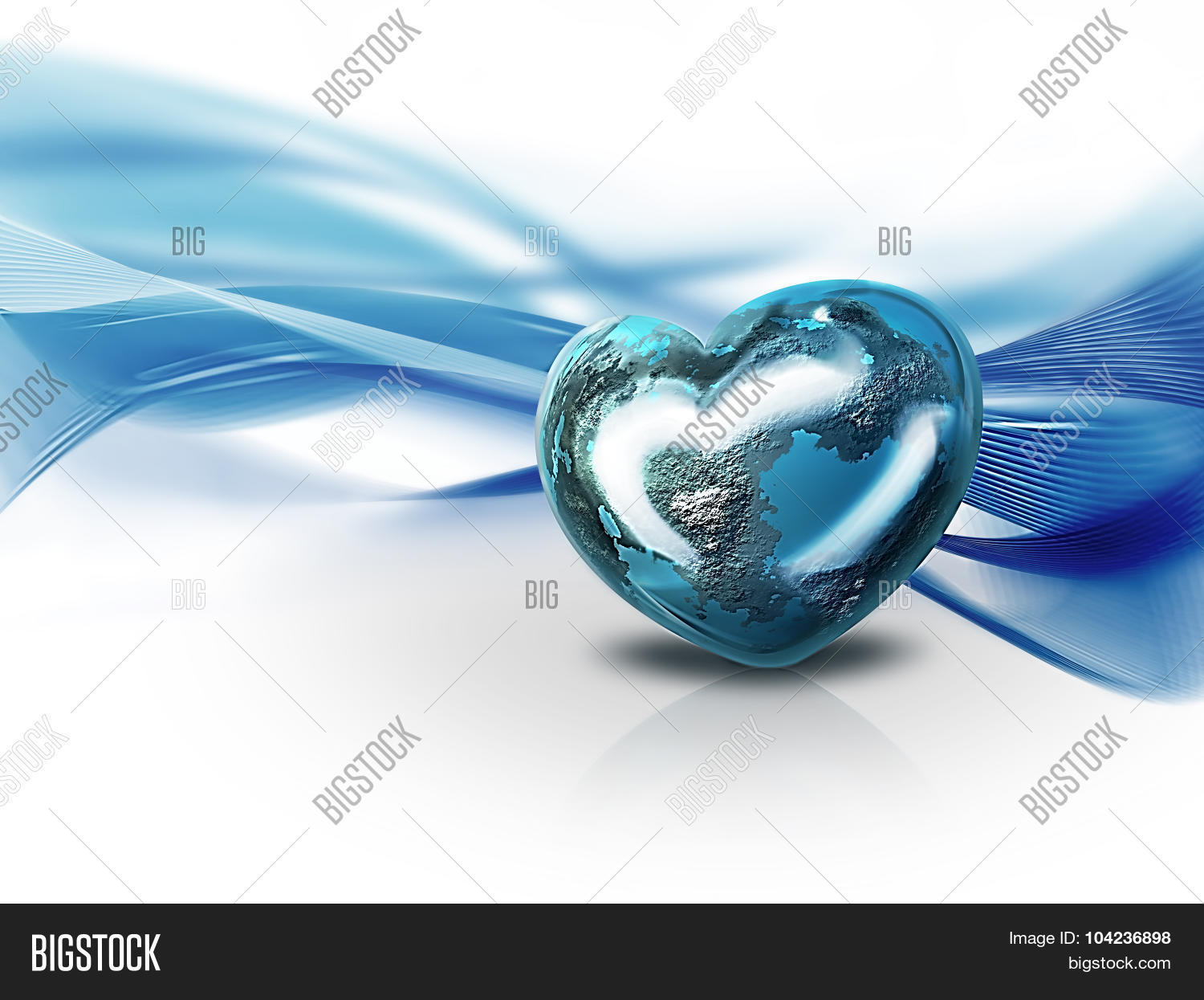 Heart World Image & Photo (Free Trial) | Bigstock