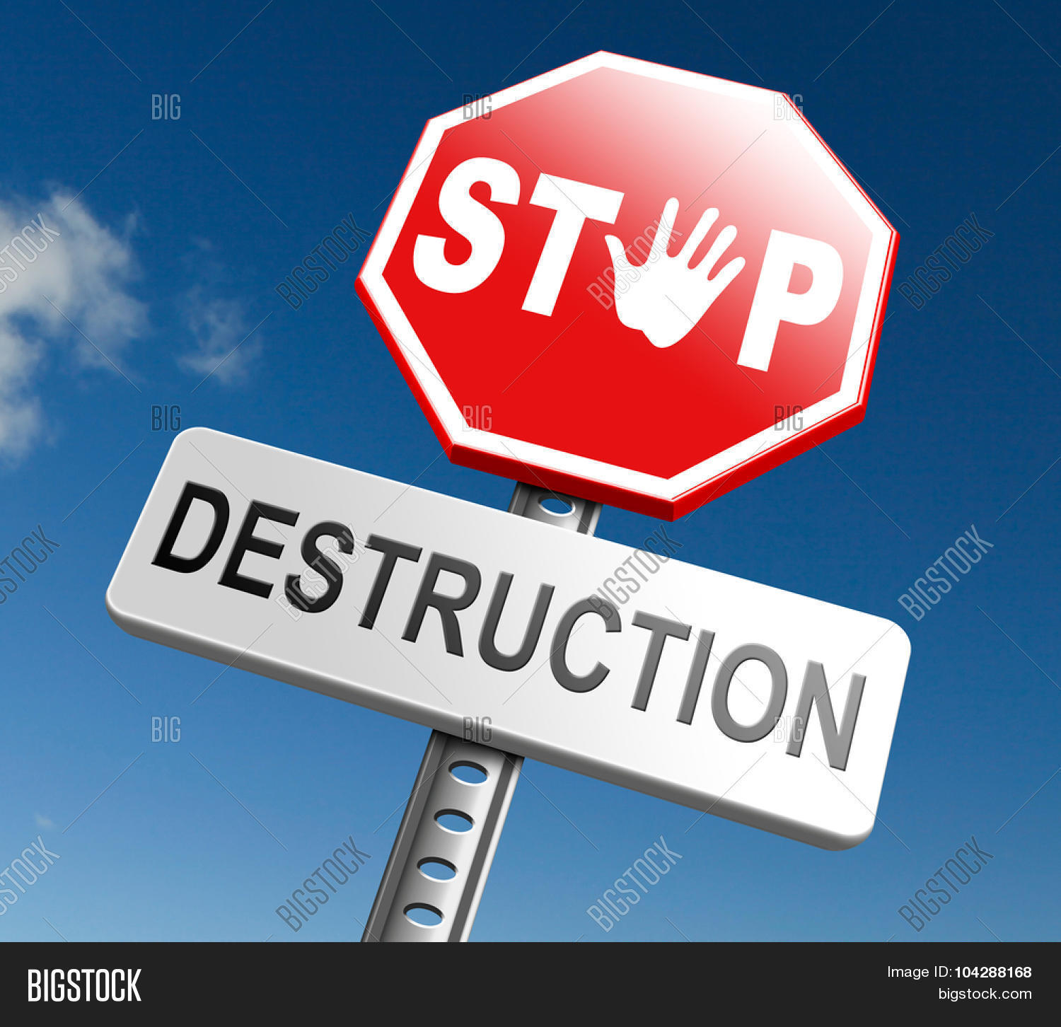 Stop Destruction Image & Photo (Free Trial) | Bigstock