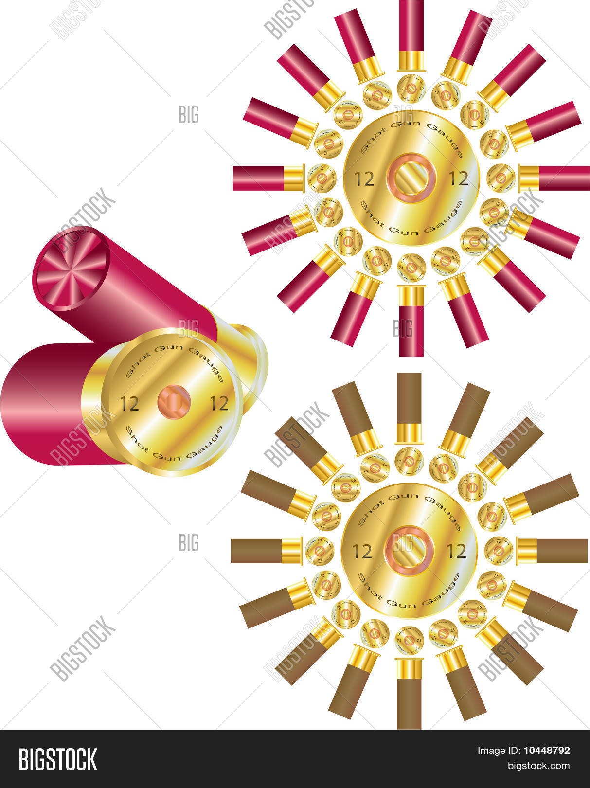 Shot Gun Shells .eps Vector & Photo (Free Trial) | Bigstock