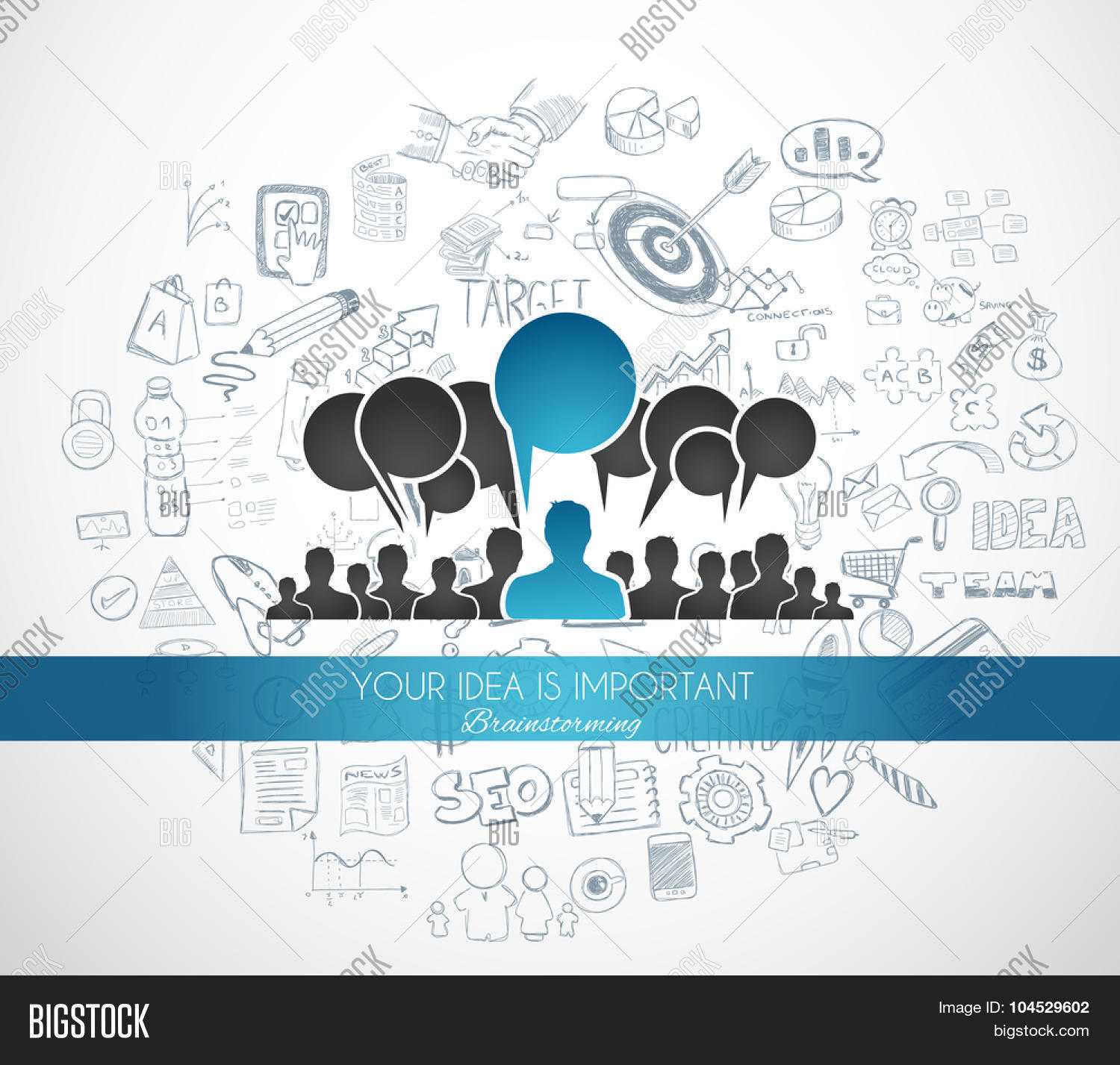 Teamwork Vector & Photo (Free Trial) | Bigstock